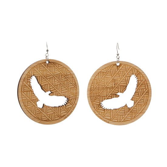 Bamboo Bunjil Earrings – The Koorie Circle