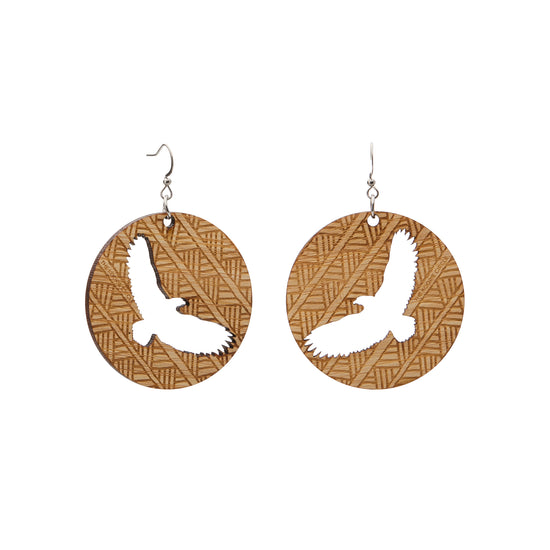 Bamboo Bunjil Earrings – The Koorie Circle