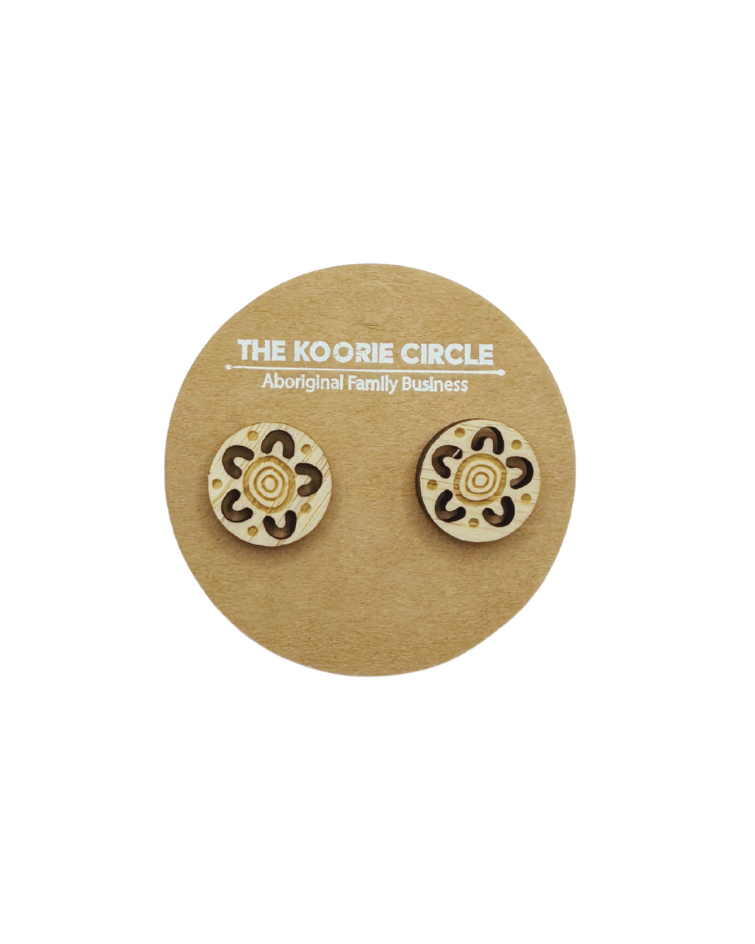 The Koorie Circle - Aboriginal Indigenous Designed Earrings Jewellery